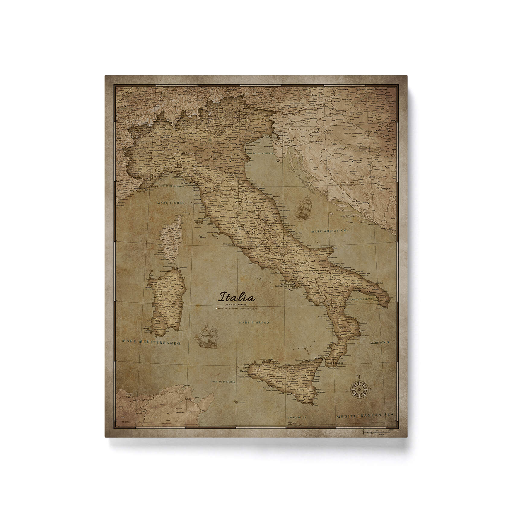 Country Maps » Canvascale