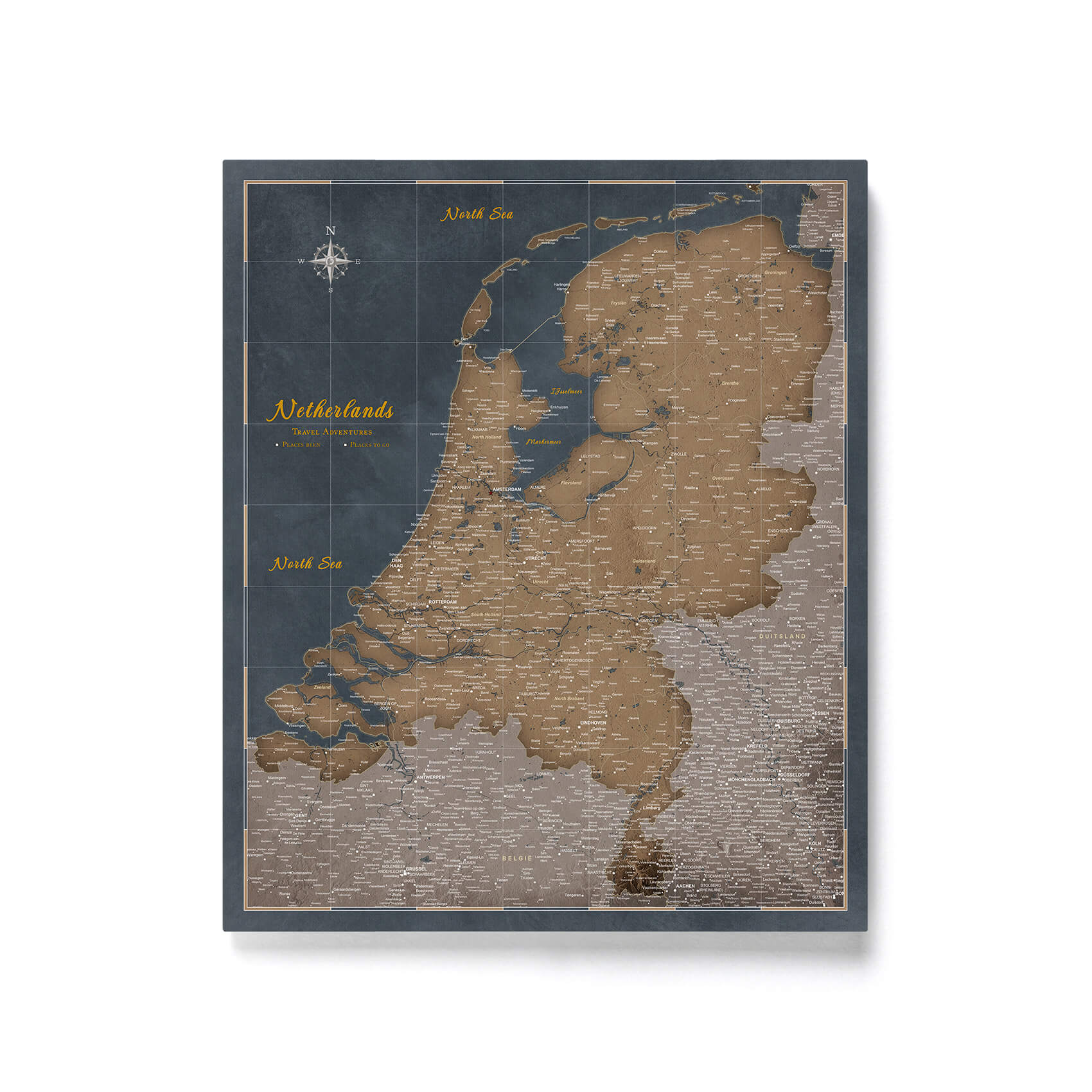 Netherlands Maps » Canvascale