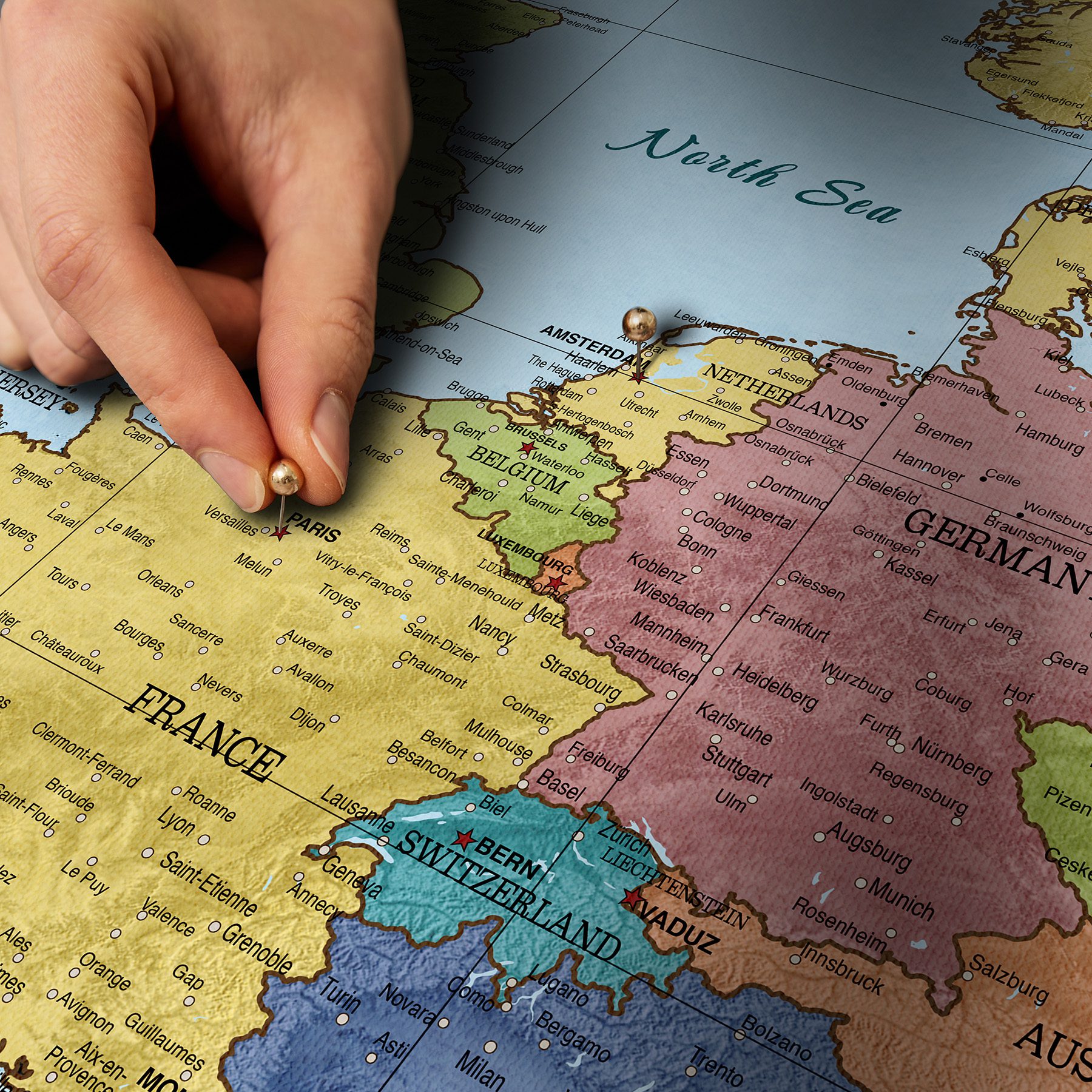 Europe Maps » Canvascale