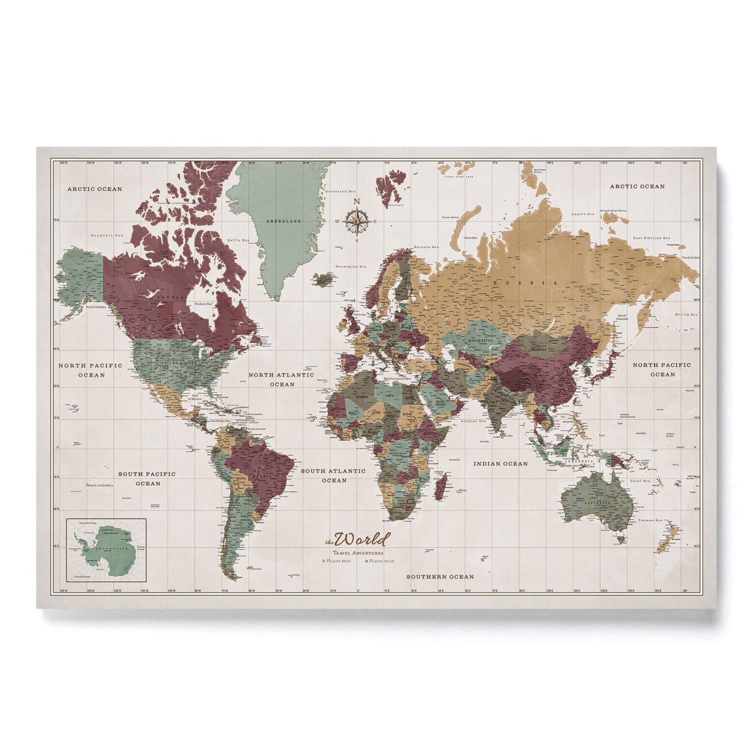 World Maps » Canvascale