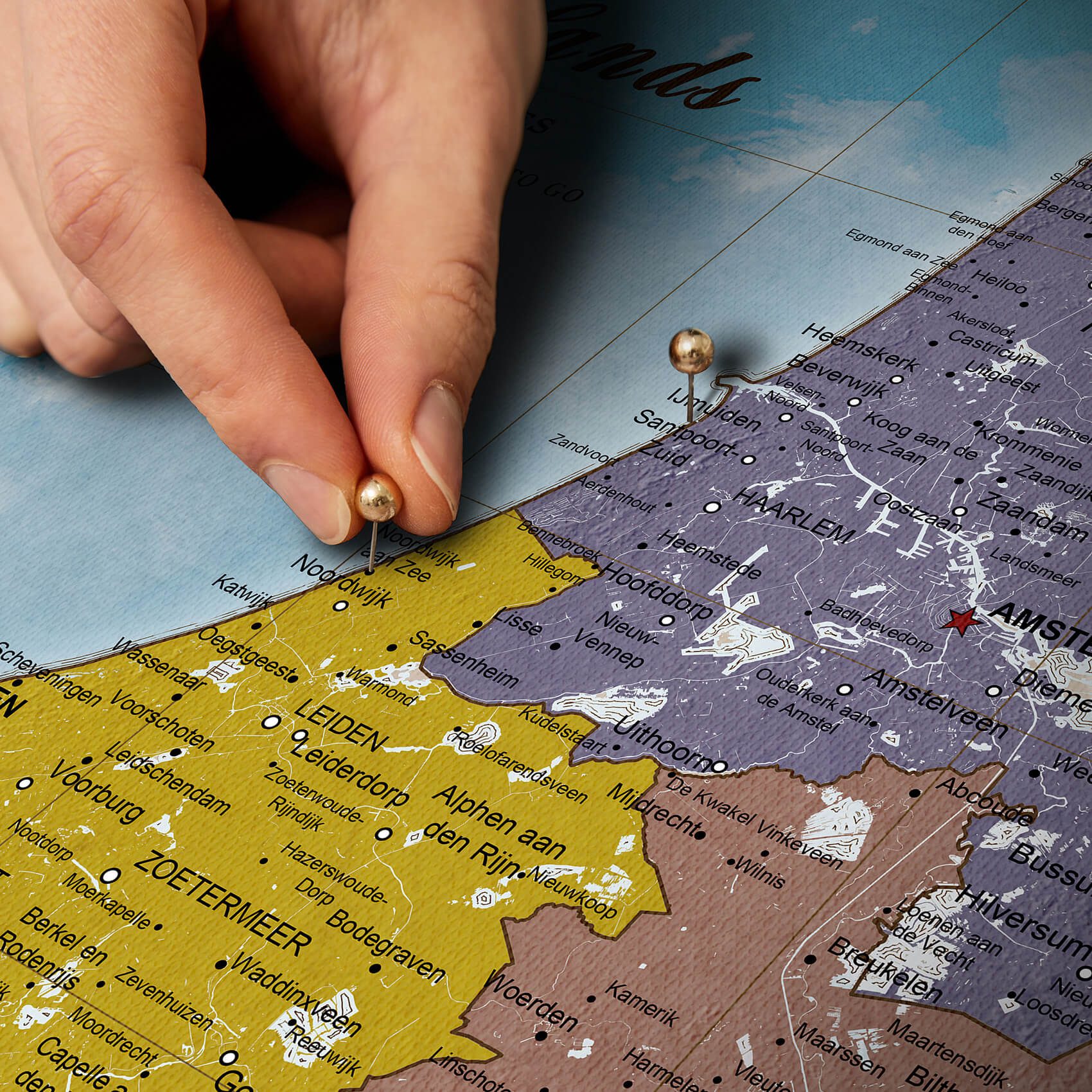 Netherlands Maps » Canvascale