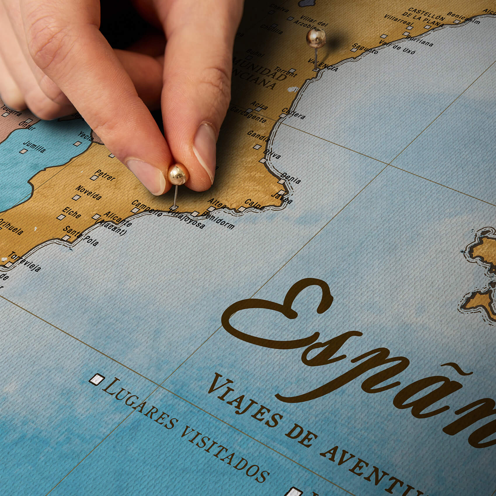 Spain Maps » Canvascale